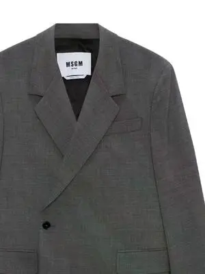 MSGM Double-breasted Blazer