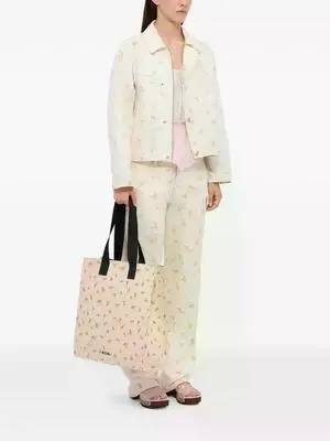 MSGM Floral-pattern Tote Bag