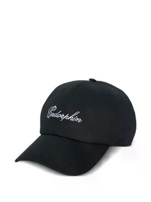 MSGM Embroidered Cap - Black