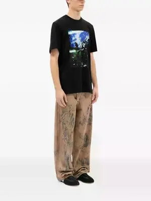 MSGM Graphic-print T-shirt