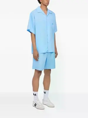 MSGM Logo Detail Shorts