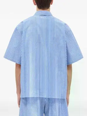 MSGM Striped Short-sleeve Shirt
