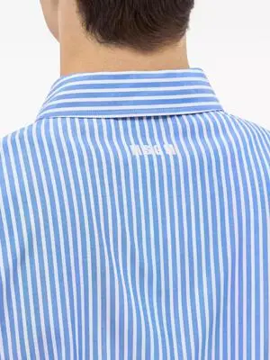 MSGM Striped Short-sleeve Shirt