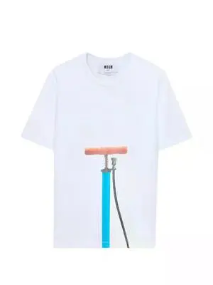 MSGM Graphic-print T-shirt