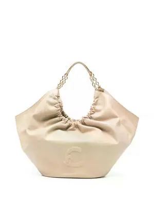 COCCINELLE Debossed Chain Shoulder Bag