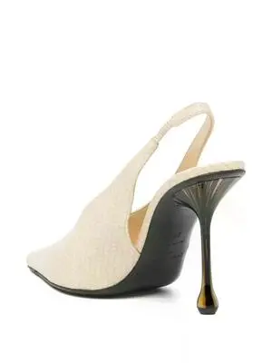 JIMMY CHOO 95mm Isa Pumps - Neutrals