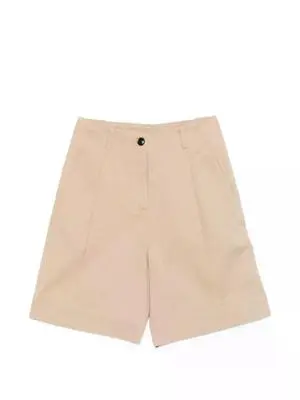 AIAYU Pleated Cotton Shorts