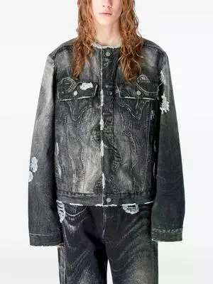 Camper Denim Trucker Jacket - Black