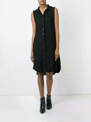 THOM KROM Raw Edge Shirt Dress