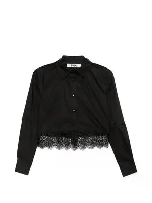 PNK Lace Panel Shirt