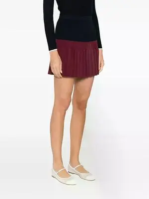 Sandro Plissé Skirt