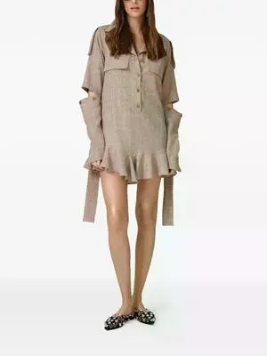 PNK Plaid Mini Dress