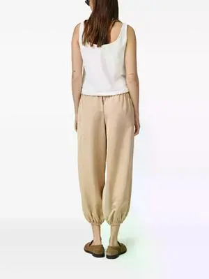 PNK Elasticated-waist Trousers - Neutrals