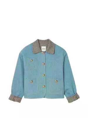 Sandro Denim Jacket - Blue