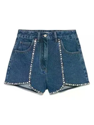 Women's Rhinestone Denim Shorts