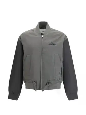 Axel Arigato Zip-up Bomber Jacket - Grey
