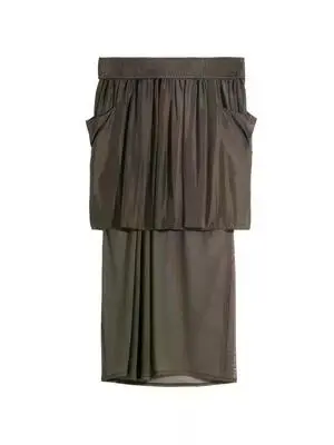 LEMAIRE Pockets Draped Asymmetric Skirt