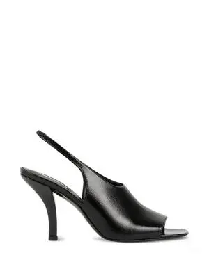 TOTEME Heeled Slingback Pumps - Black