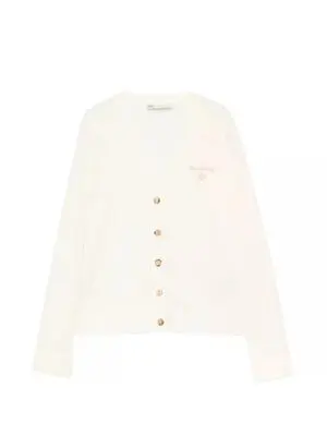 Tory Burch Simone Cardigan - Neutrals