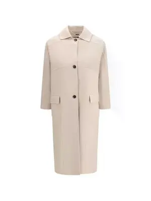 Kiton Flap-pocket Coat - Neutrals