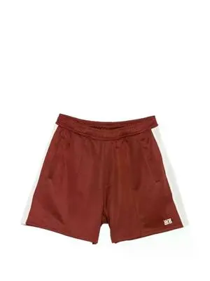 WALES BONNER Motion Contrast-trim Shorts - Red