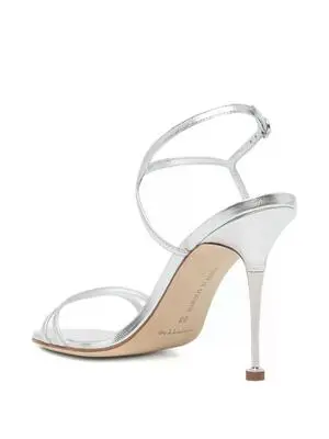 Manolo Blahnik 70mm Leather Sandals