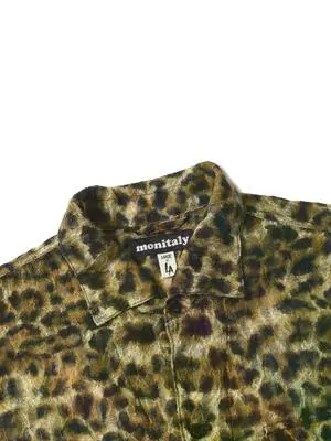 MONITALY Leopard Short-sleeve Shirt