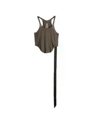 Rick Owens Racerback Crop Top - Brown