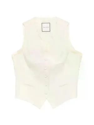 Tagliatore Buttoned Waistcoat - Neutrals