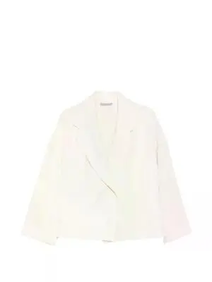 Dusan Notched-lapel Jacket - Neutrals