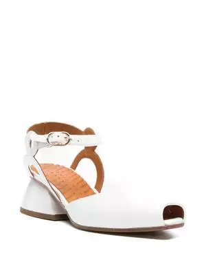 Chie Mihara Darbling Ankle-strap Sandals - White
