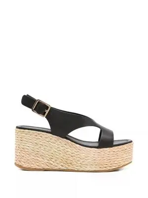PALOMA BARCELO Hudson Platform Leather Sandals