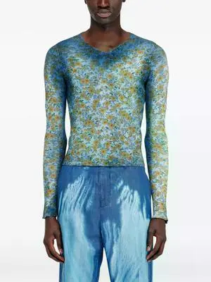 DIESEL® Floral-print T-shirt