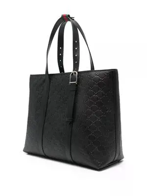 Gucci Gg Embossed Tote Bag