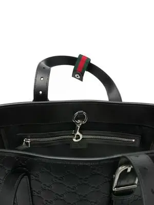 Gucci Gg Embossed Tote Bag