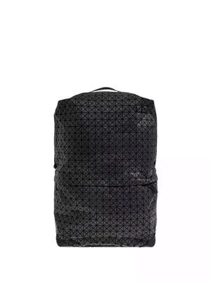 Issey Miyake Geometric-pattern Backpack - Black