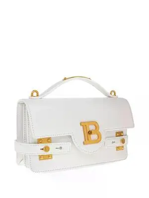 Balmain 24 B-buzz Tote Bag - White