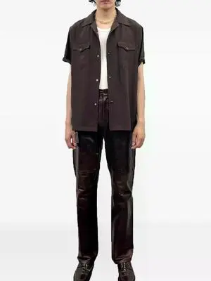 TONYWACK Buttoned Flap-pocket Shirt