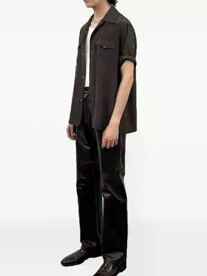 TONYWACK Buttoned Flap-pocket Shirt