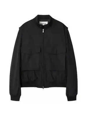 TONYWACK Patch-pocket Bomber Jacket - Black
