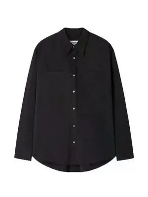 TONYWACK Buttoned Pocket Shirt - Black