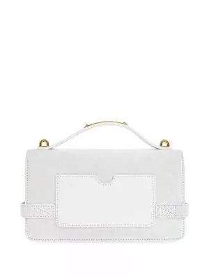 Balmain 24 B-buzz Tote Bag - White