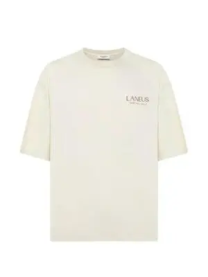 LANEUS Logo-print T-shirt