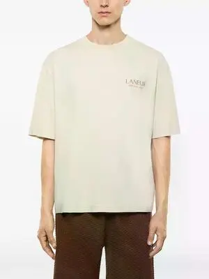 LANEUS Logo-print T-shirt