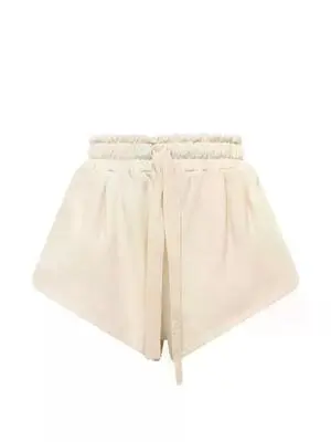 LANEUS Drawstring Mini Shorts