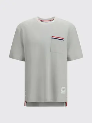 Thom Browne Cotton Blend T-shirt - Grey
