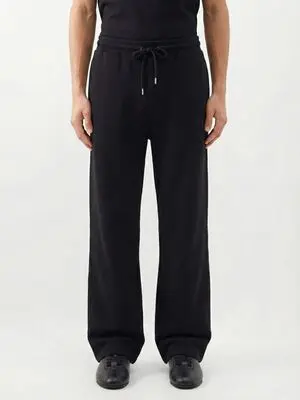 AMI Paris Cotton Jogging Trousers - Black
