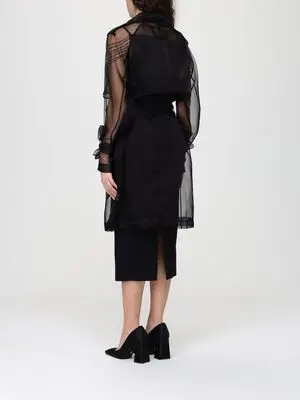 Pinko Translucent Duster Jacket - Black