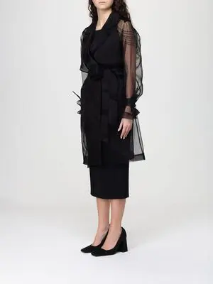 Pinko Translucent Duster Jacket - Black