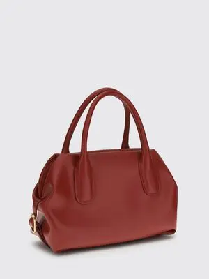 THEMOIRE Top Handle Handbag - Red